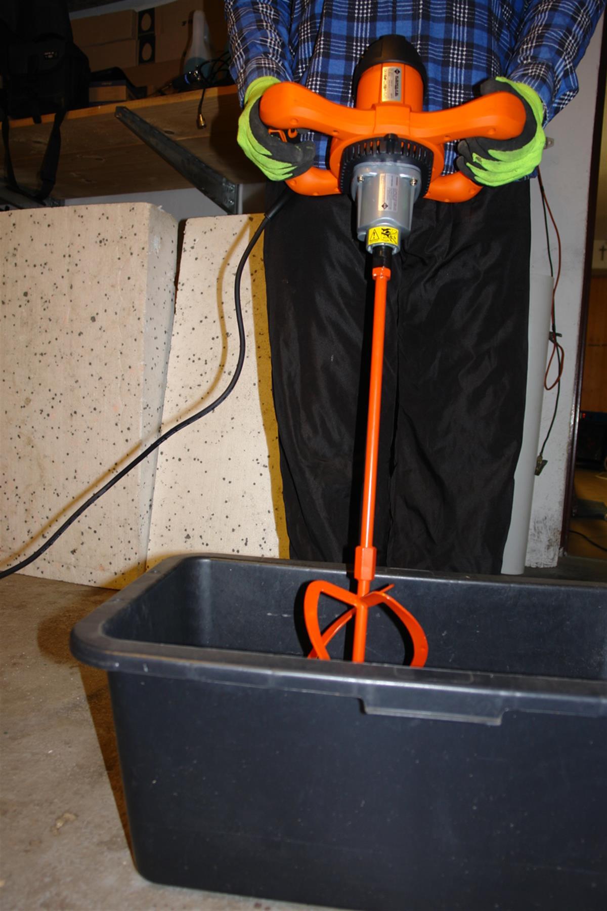 Jak zamieszać? - mieszarka RUBIMIX 9-BL Plus | Narzedzia.pl