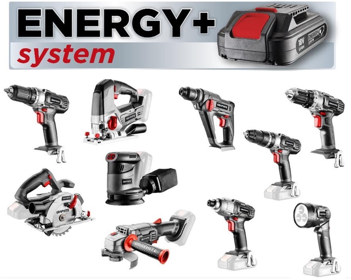Narzędzia akumulatorowe Graphite Energy+: nowości w ofercie | Narzedzia.pl