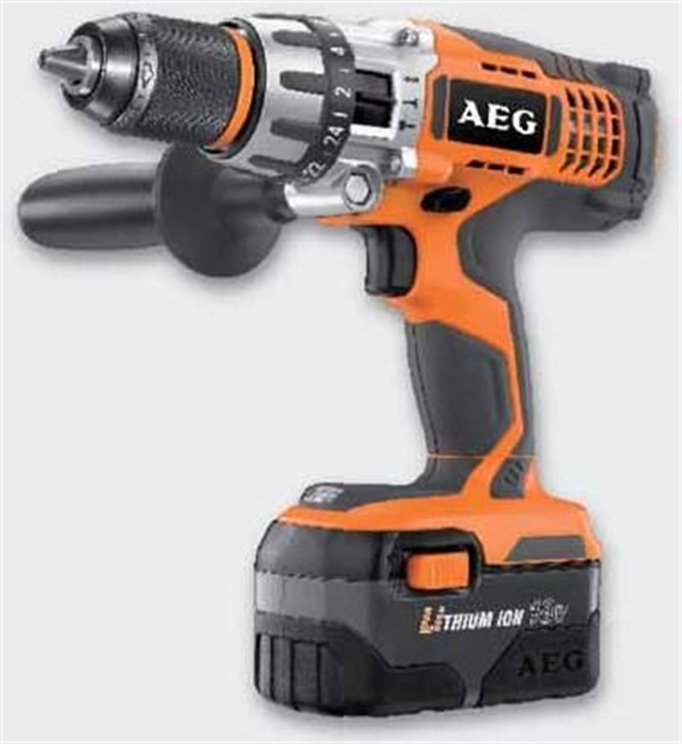 Akumulatorowa wiertarko-wkrętarka udarowa AEG BSB 18 Li | Narzedzia.pl