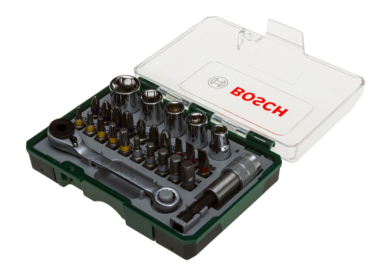 Zestaw końcówek wkręcających z grzechotką 27szt. Bosch 2607017160 ...