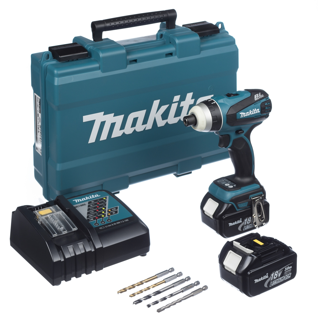 Wiertarko-wkrętarka udarowa Makita BTP141RFX2 | Narzedzia.pl