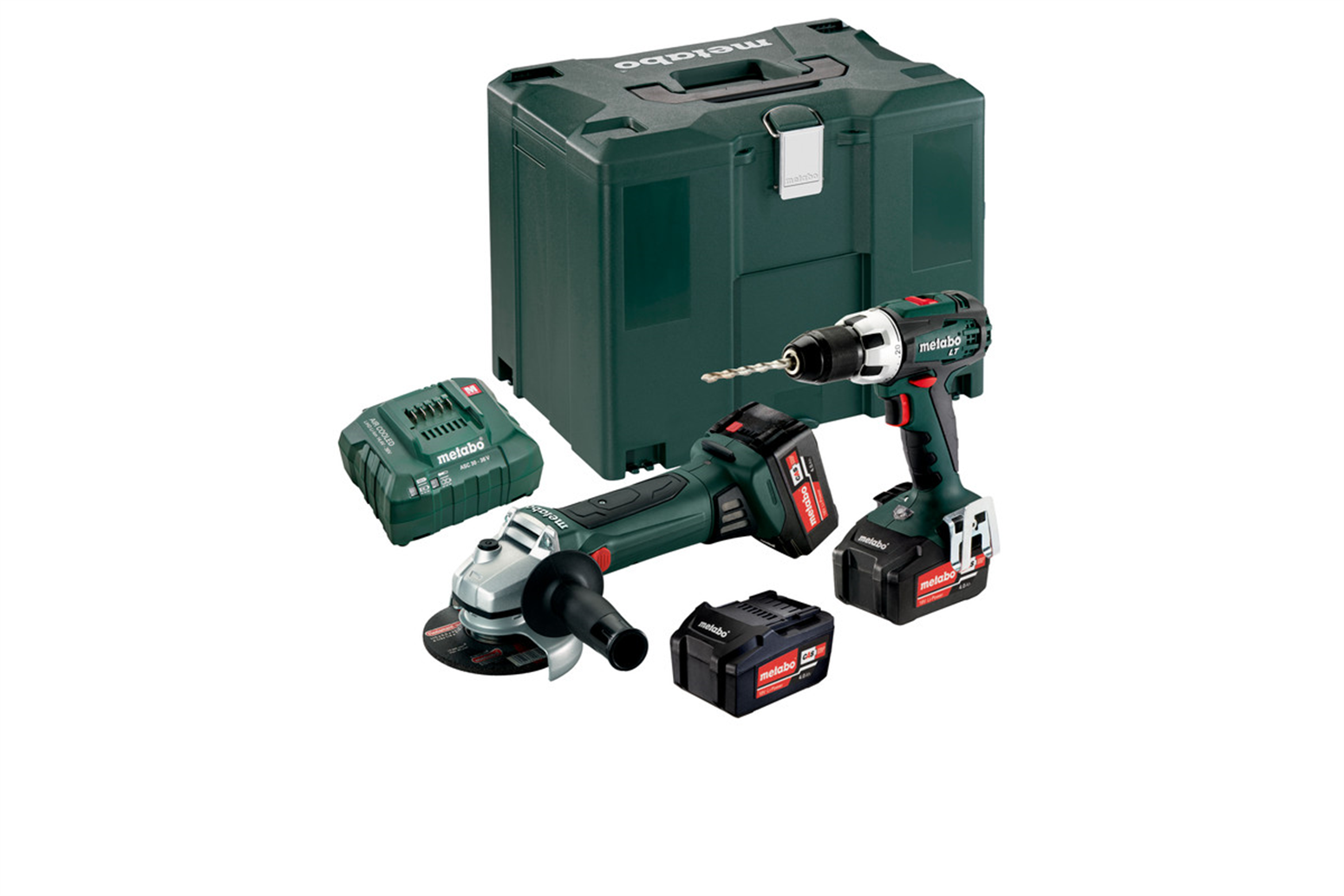 Zestaw elektronarzędzi 18V Metabo CAS Combo Set 2.4.1 3x4.0Ah ...