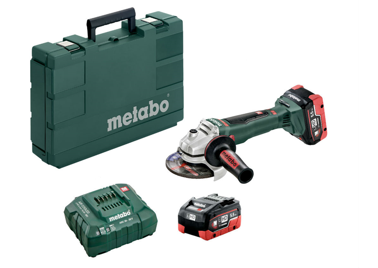 Szlifierka kątowa Metabo WB 18 LTX BL 125 Quick | Narzedzia.pl