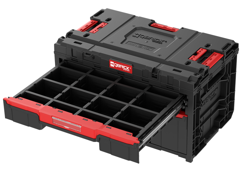 Skrzynka z szufladami Qbrick System ONE 2.0 DRAWER 2 Plus TOOLBOX | Narzedzia.pl