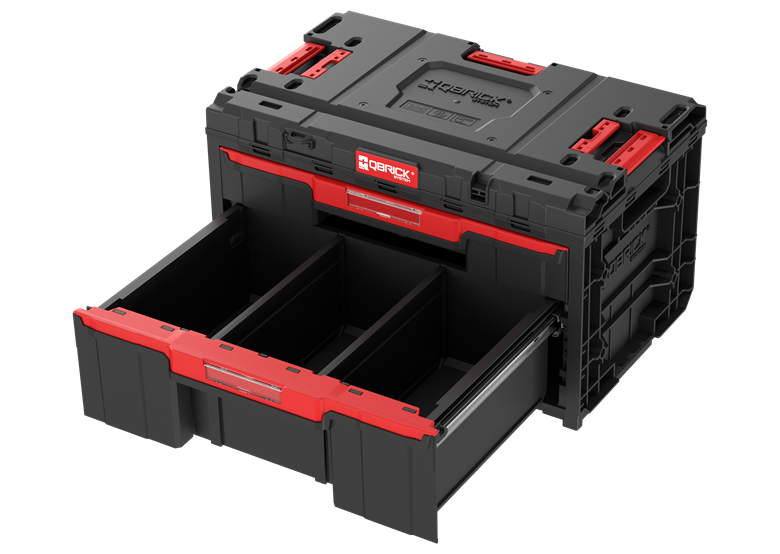 Skrzynka z szufladami Qbrick System ONE 2.0 DRAWER 2 Plus TOOLBOX | Narzedzia.pl