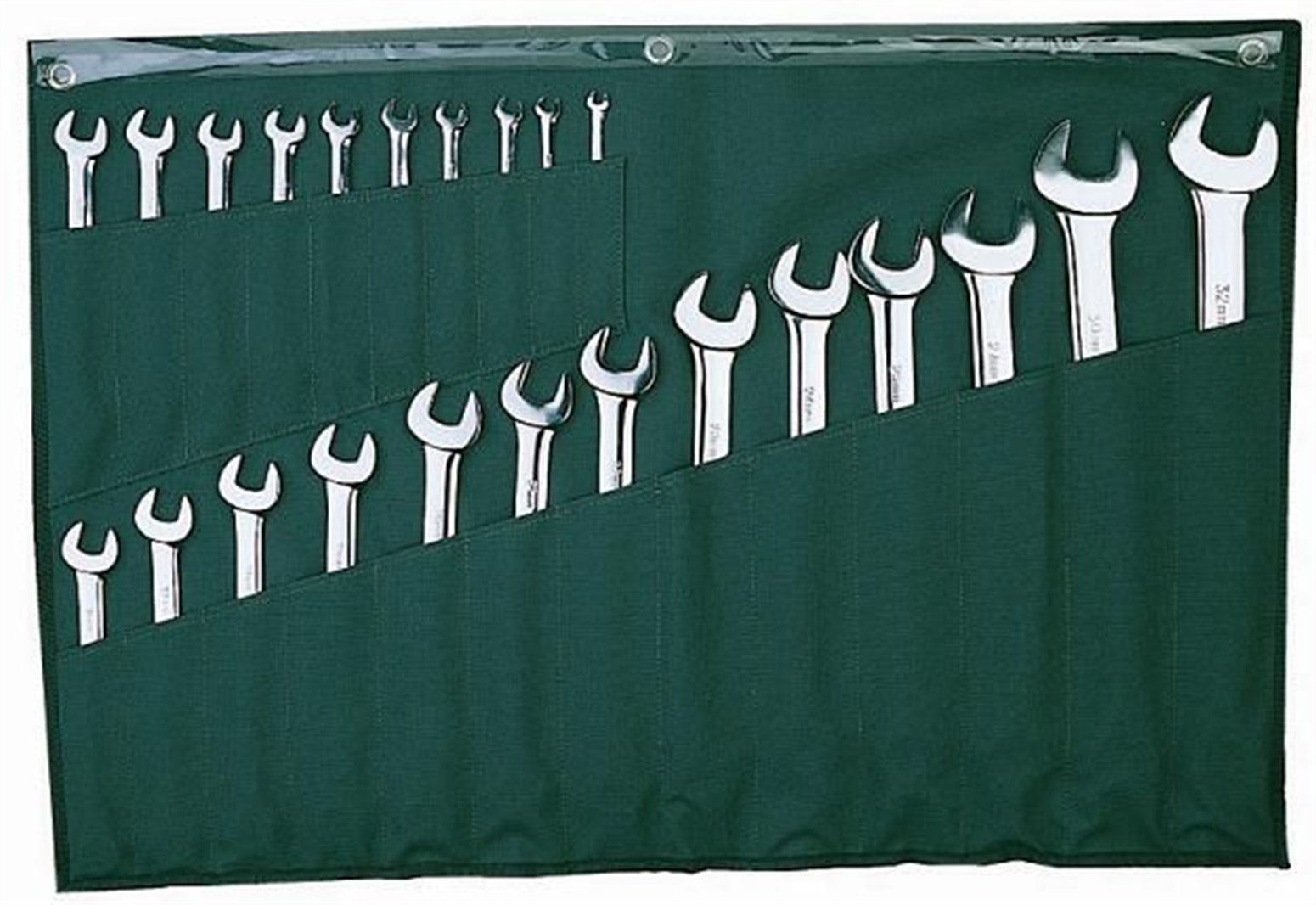 Zestaw 23 kluczy płasko-oczkowych w saszetce Sata 09027 | Narzedzia.pl